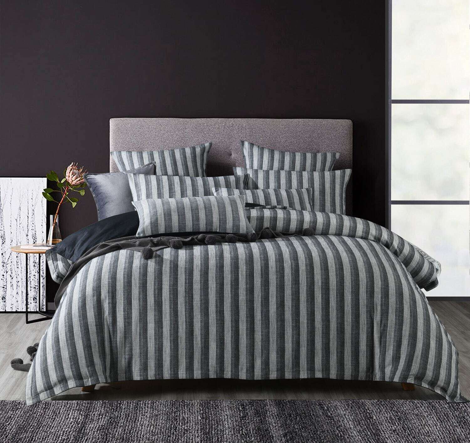 Grey Quilt Covers | Manchester Collection